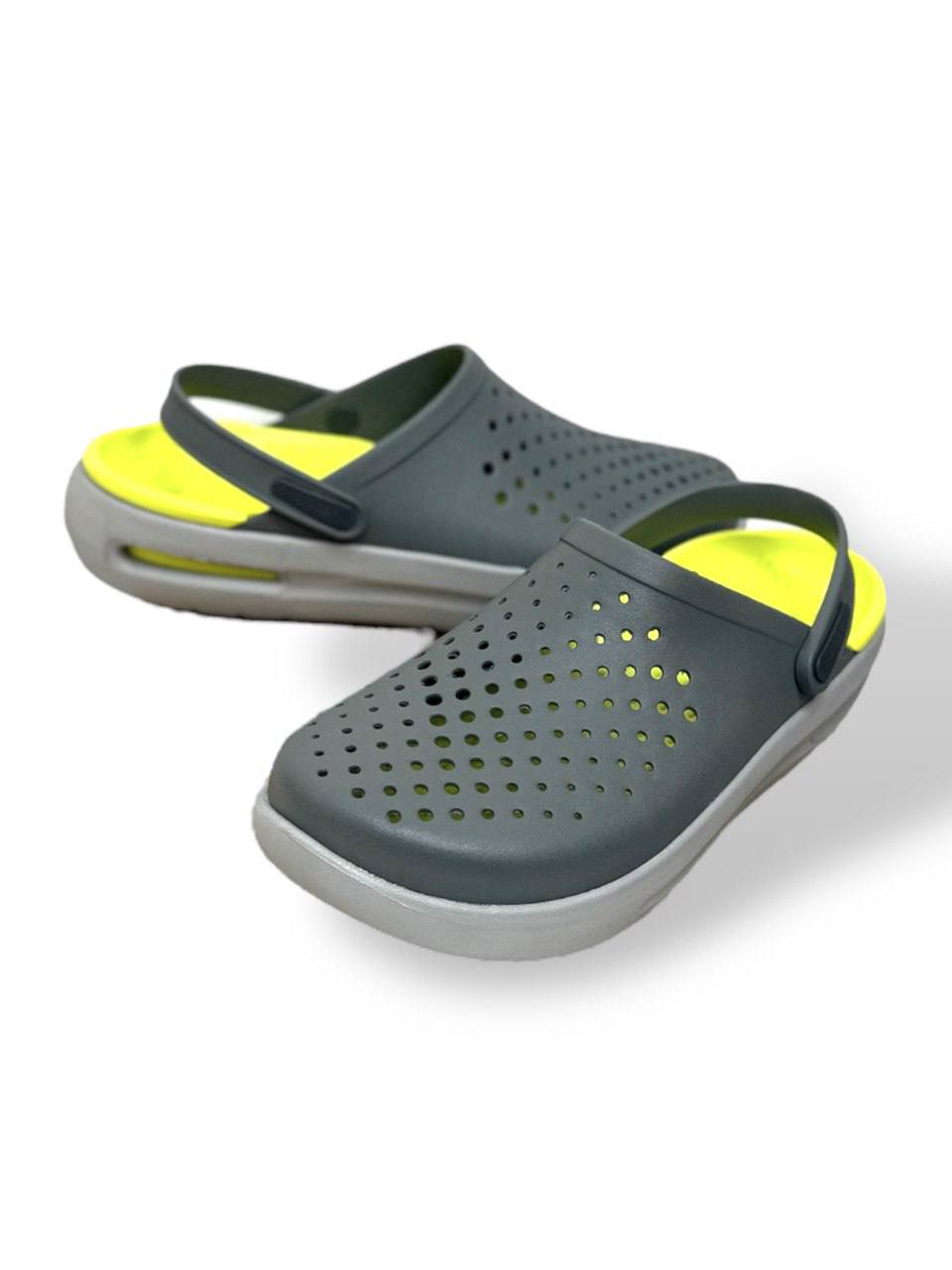 Крокси Inmotion Clog Clog Slate/Grey (сірий/жовтий) арт. 209964 ...