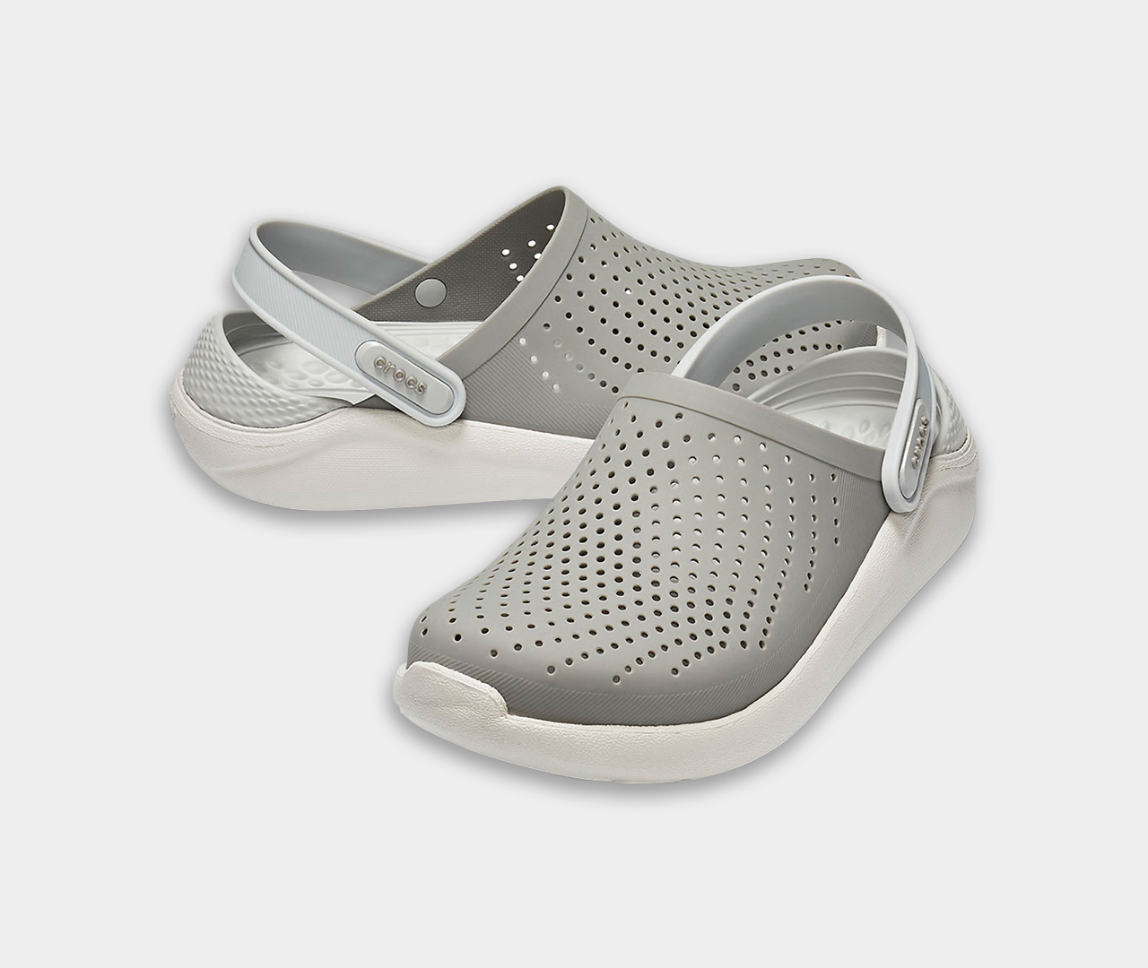 Крокси LiteRide Grey (сірі) арт. 204592 – купити в Києві | ціни і відгуки