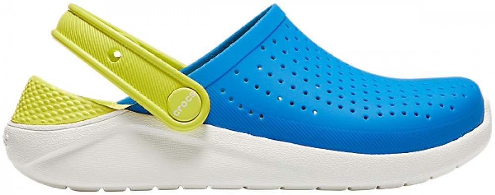 Кроксы Literide Kids Bright Cobalt/Citrus (синий) арт. 205964 - купить ...