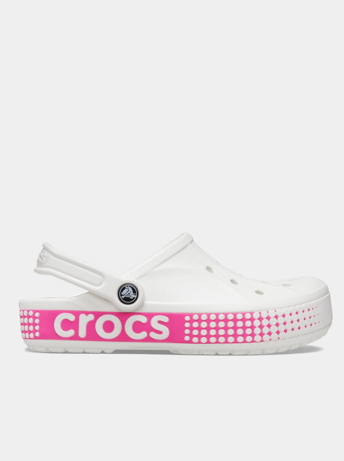Купить кроксы Bayaband Logo Motion White 205089 – зручне взуття Crocs